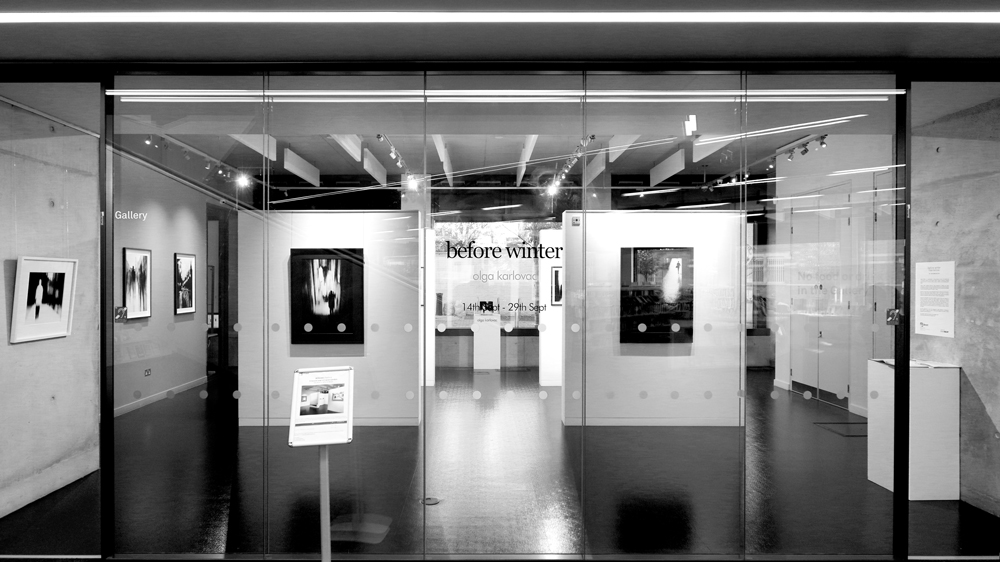 "before winter" Willesden Gallery - olga karlovac Photography